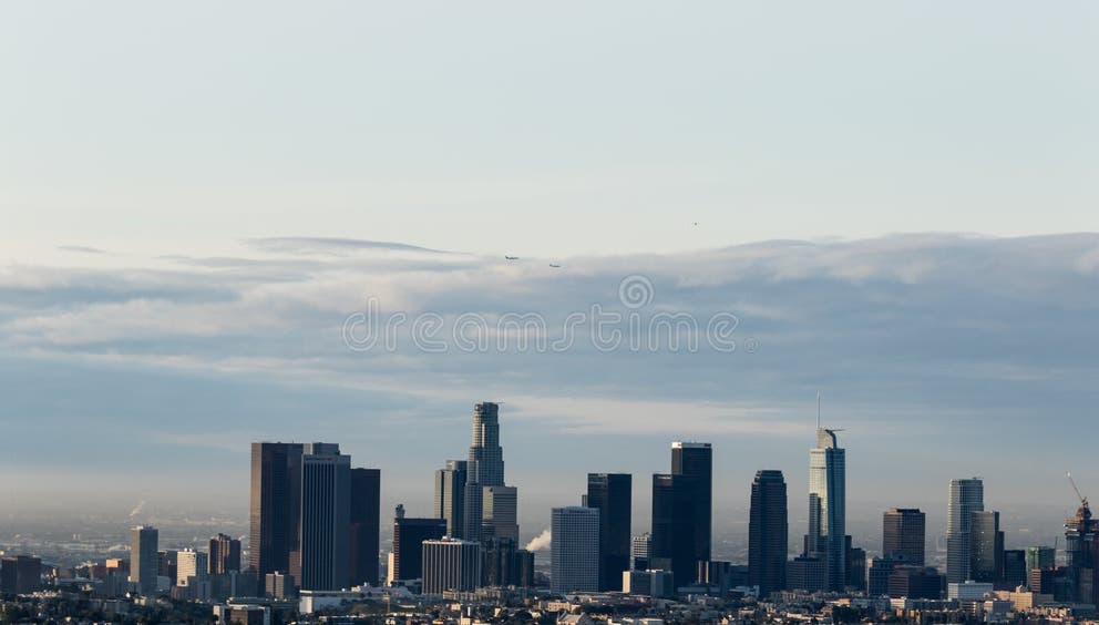 Dtla editorial stock image. Image of business, light - 93449574