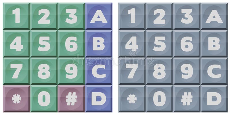 Telephone Touch Tone Keypad Stock Photo - Image of exchange, tone: 12829624