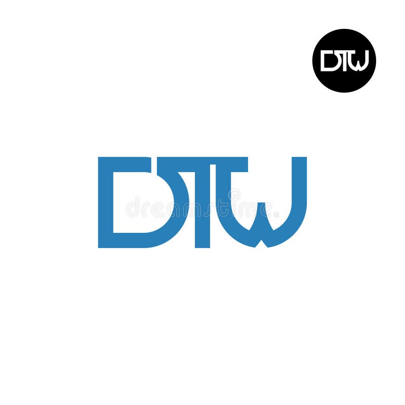 Letter Dtw Stock Illustrations – 13 Letter Dtw Stock Illustrations ...