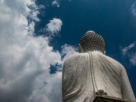 Wielki Budda Phuket obraz stock. Obraz złożonej z buddysta - 73550413