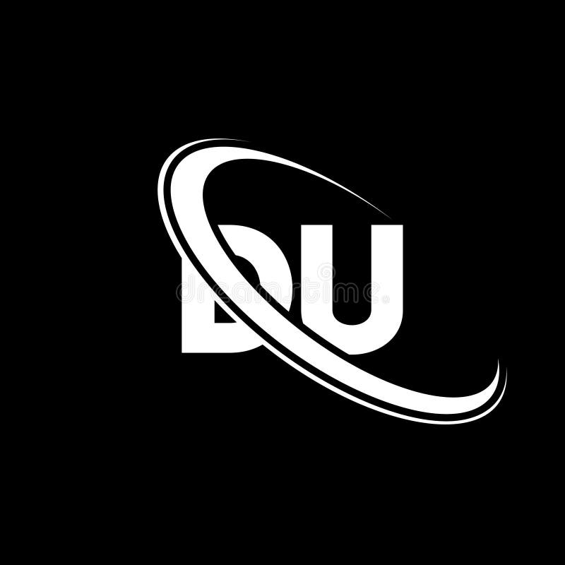 DU Logo. D U Design. White DU Letter. DU/D U Letter Logo Design Stock ...