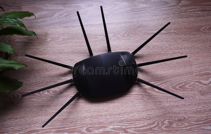 Dual Band Router for Internet Transmission Stock Image - Image of ...