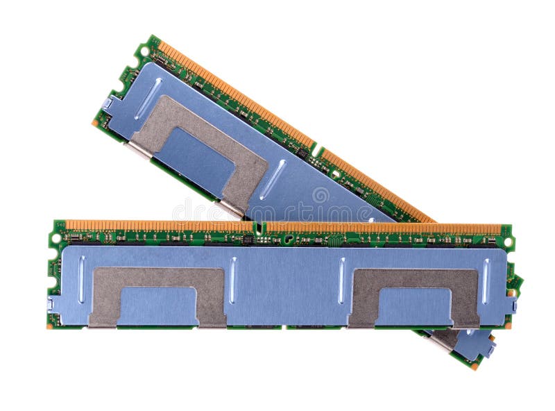 Dual-channel Kit of High Performance Computer Memory on a White ...