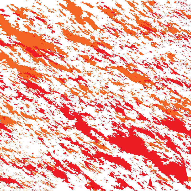 Dual Color Red Paint Spray Texture Effect - EPS 10 Vector. Stock ...