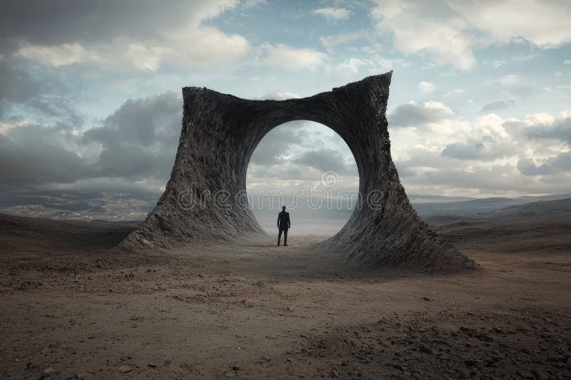 Alternate Dimension: Visual of Parallel Reality, Portraying Concept of ...