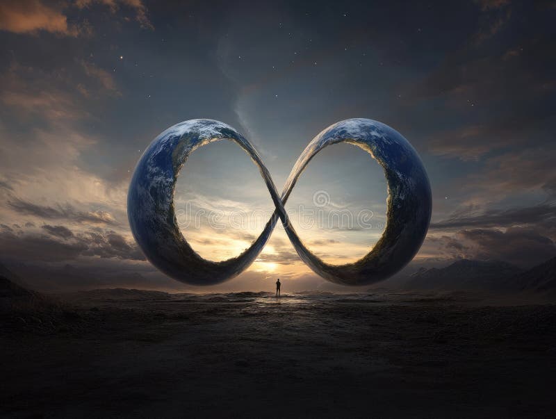 Alternate Dimension: Visual of Parallel Reality, Portraying Concept of ...