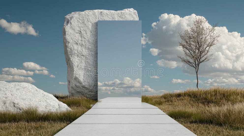 Dual Existence: an Artistic Depiction of a Parallel Universe, Blending ...