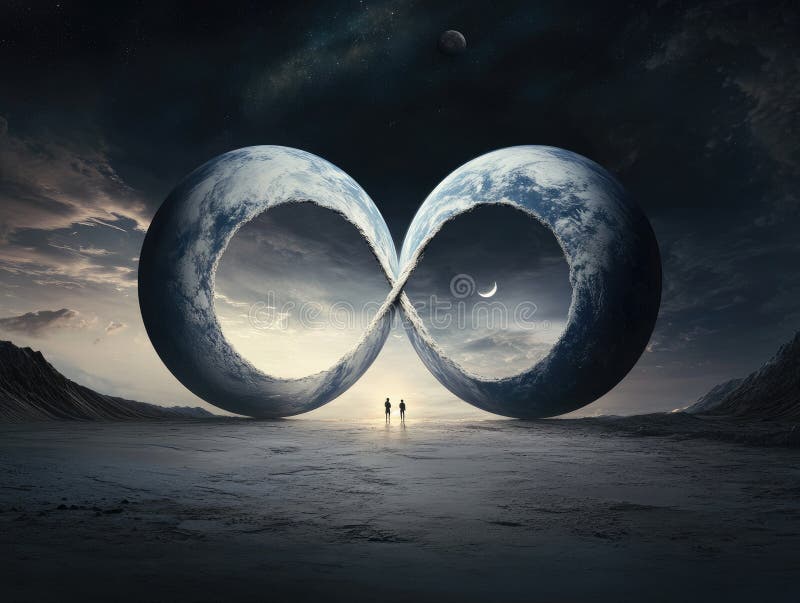 Alternate Dimension: Visual of Parallel Reality, Portraying Concept of ...