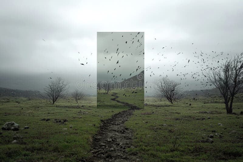 Alternate Dimension: Visual of Parallel Reality, Portraying Concept of ...