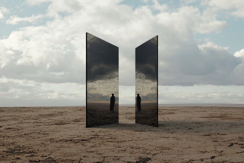 Alternate Dimension: Visual of Parallel Reality, Portraying Concept of ...
