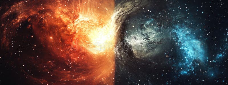 Dual Existence: an Artistic Depiction of a Parallel Universe, Blending ...