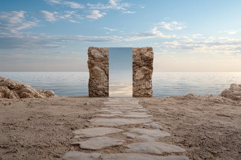 Dual Existence: an Artistic Depiction of a Parallel Universe, Blending ...