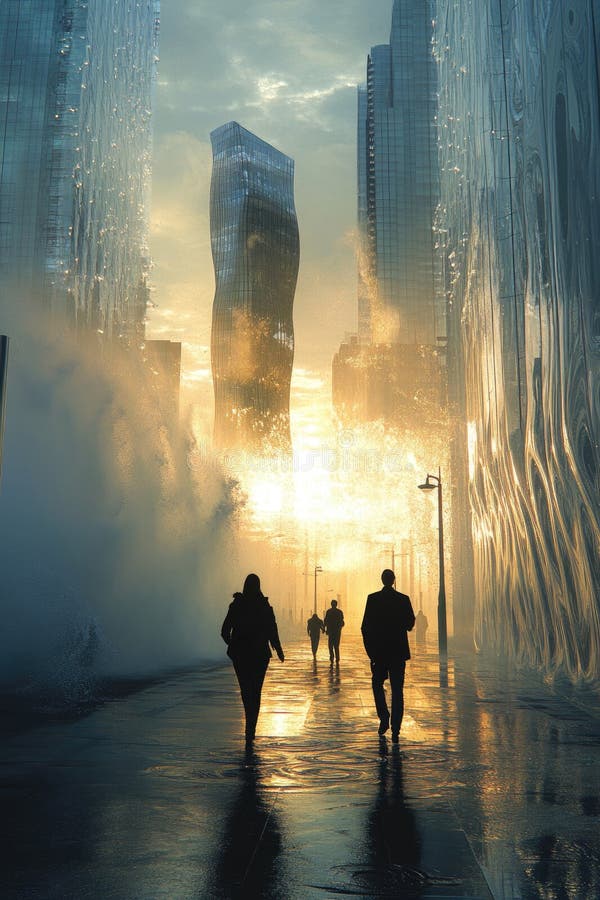 Dual Existence: an Artistic Depiction of a Parallel Universe, Blending ...