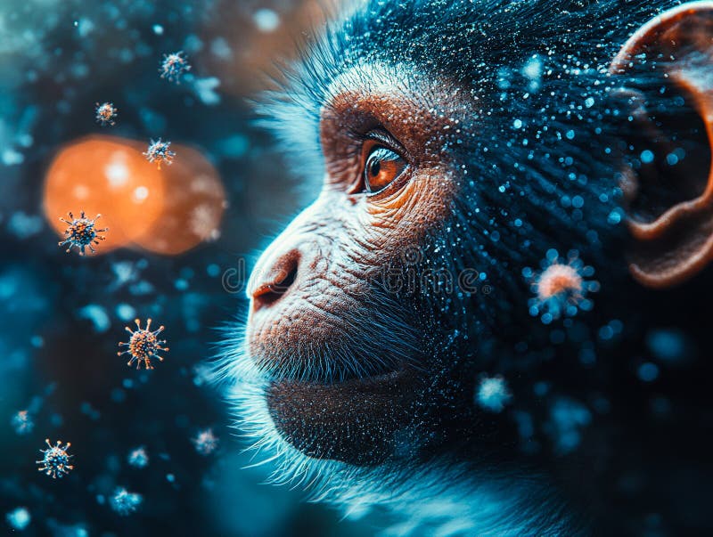 Dual Exposure Combines Natural Monkey Presence with Microscopic ...