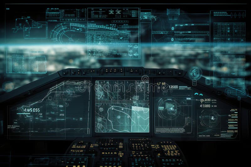 Dual Exposure Concepts of Plane and Flight Info Screens Created by ...