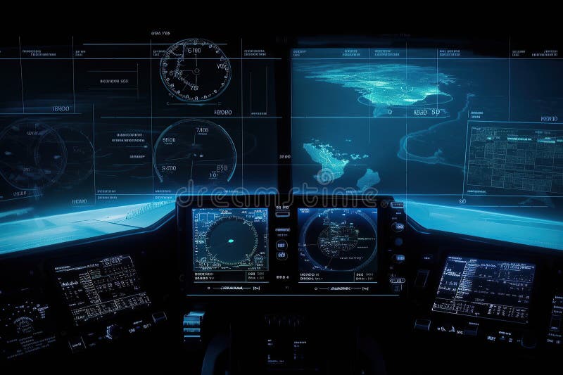Dual Exposure Concepts of Plane and Flight Info Screens Created by ...