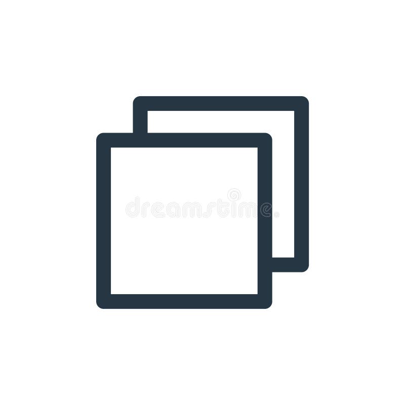 Dual Icon Vector from Smartphone Ui Ux Part Concept. Thin Line ...