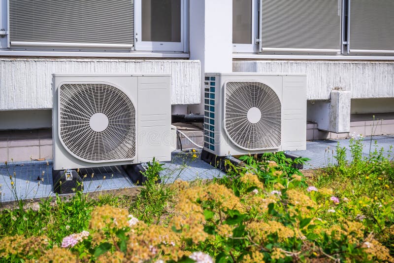 Dual Inverter, Combination of Heating and Cooling Pump, Installed on ...