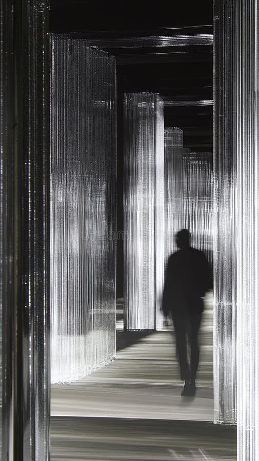 A Dual-layered Design Featuring Translucent Black Overlay with Text ...