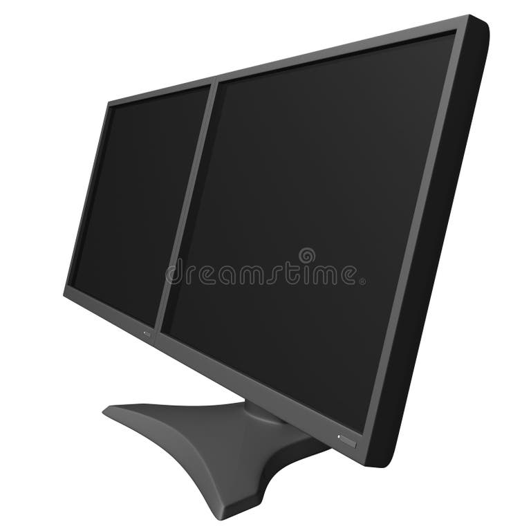 Dual Monitor Stock Illustrations – 3,002 Dual Monitor Stock ...