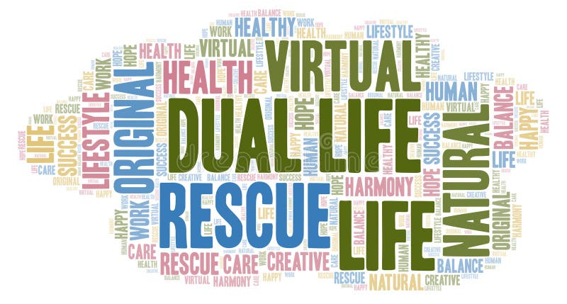 Dual Word Balloon with Solid Black Outline Stock Illustration ...