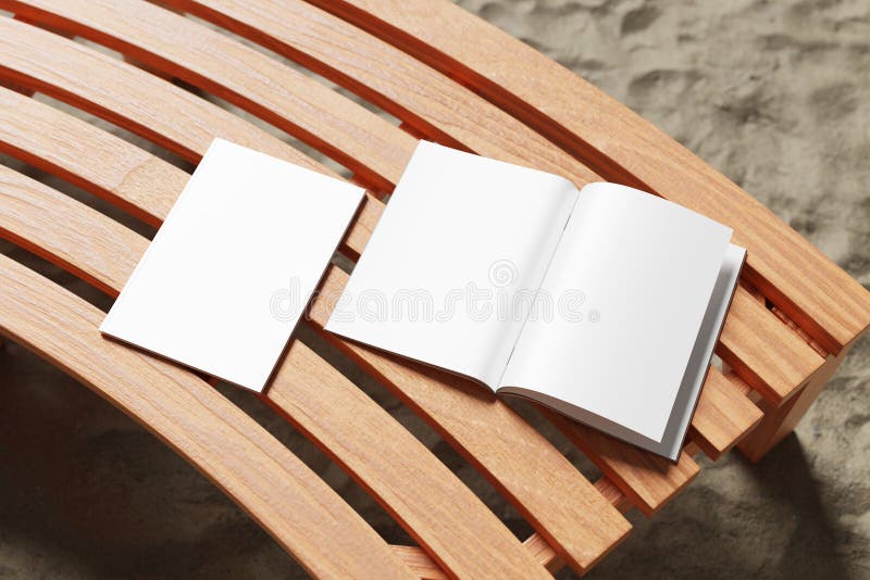Dual Magazine Mockup stock photo. Image of visual, artwork - 383678430