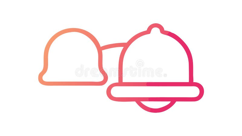 Dual Notification Bells Ringing, Alert Icon, Vector Design Generative ...