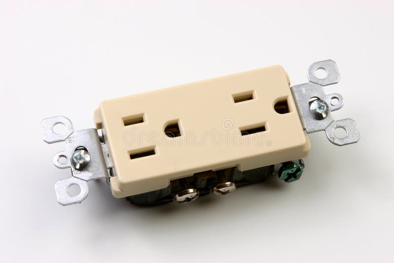 Electrical Outlet stock photo. Image of build, industry - 509460