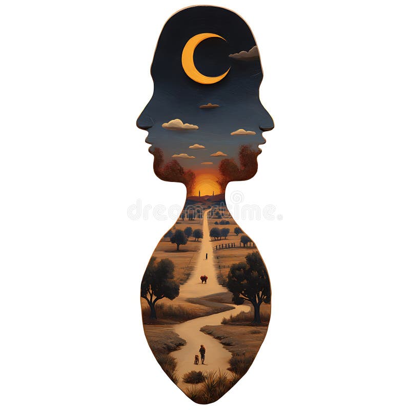 Dual Perspective a Journey through Day and Night this Captivating ...