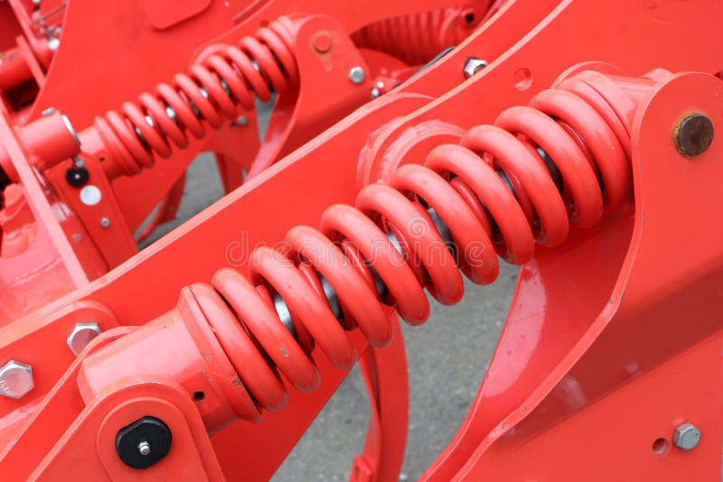 Dual suspension spring stock image. Image of plant, compression - 237449145