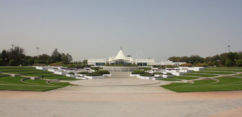 Dubai Al Mamzar park 2 editorial image. Image of roof - 84466880