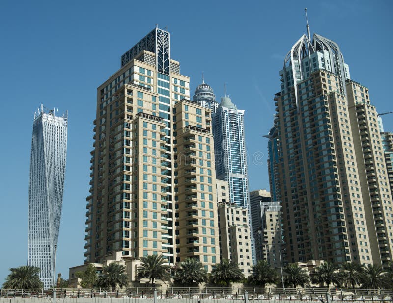 Dubai Buildings editorial photography. Image of buildings - 30409757