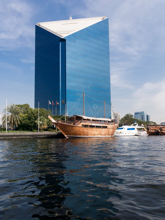 Dubai Chamber of Commerce, DCCI, the Creek in Duba Editorial ...