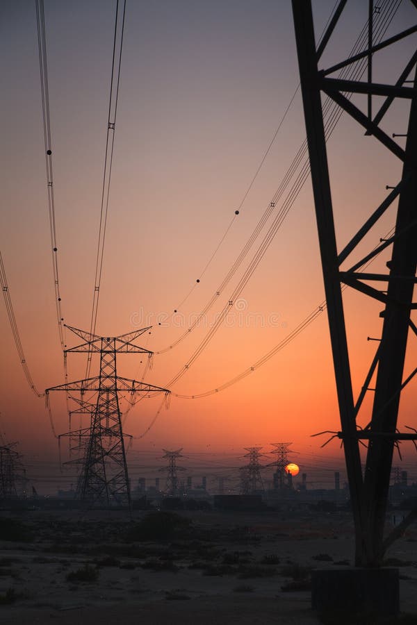 Power engineering stock image. Image of business, city - 156992281