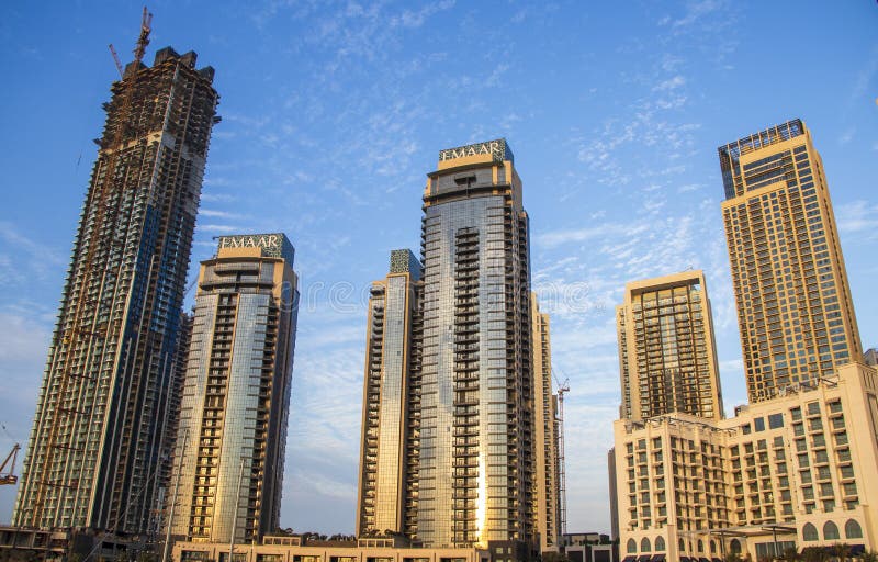 Dubai Creek Harbour Development by EMAAR. UAE. Outdoors Editorial Image ...