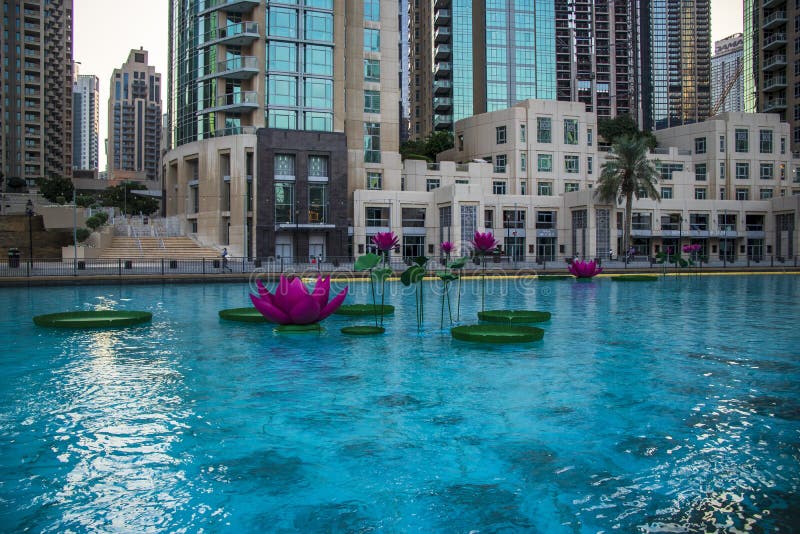 Dubai Downtown Area in the Afternoon. UAE. Outdoors Editorial Image ...