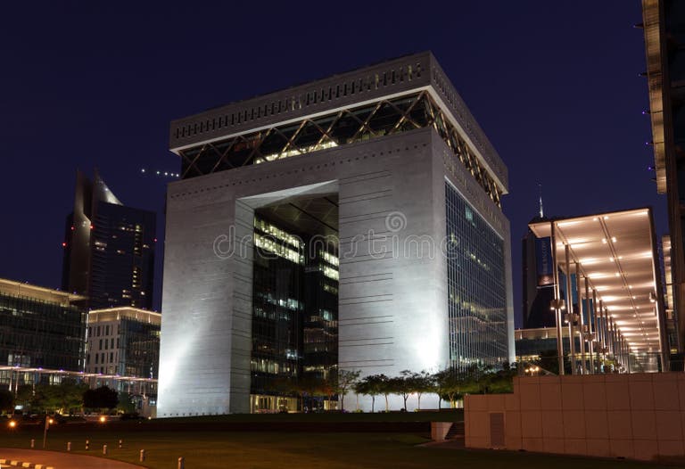 Dubai Financial Centre (DIFC) Editorial Stock Image - Image of modern ...