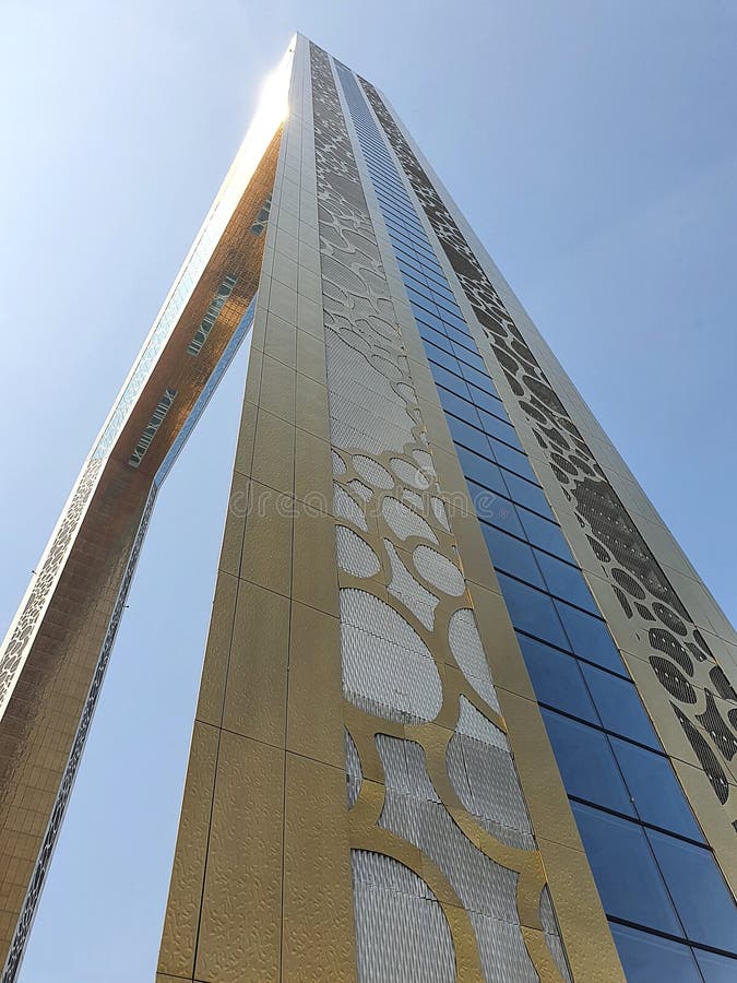 Dubai Frame Building Which Located in Zabeel Park, UAE Editorial ...