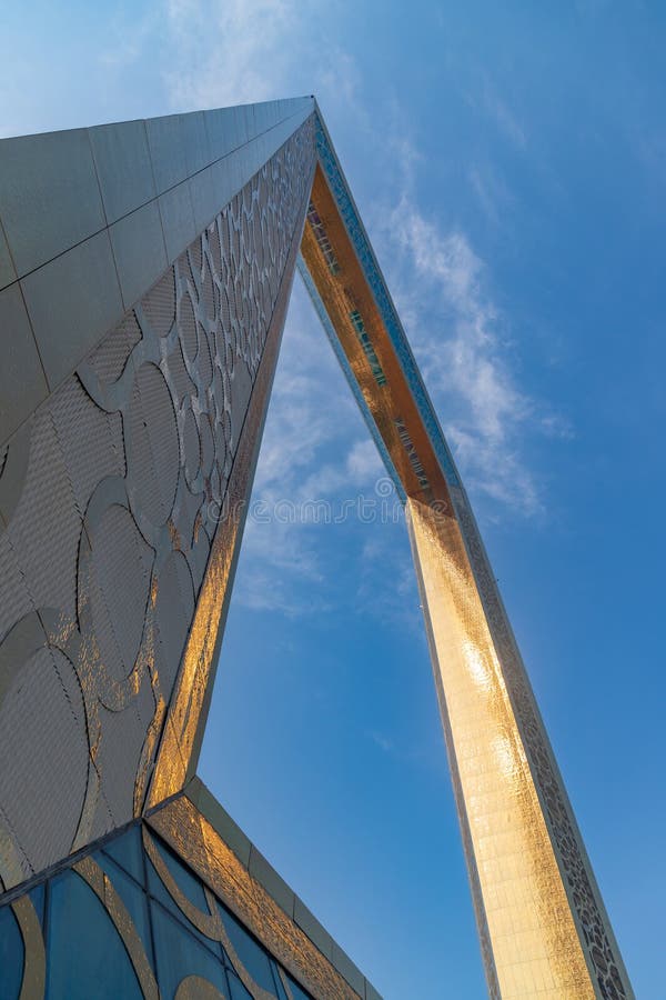 Dubai Frame editorial stock image. Image of emirates - 309086839