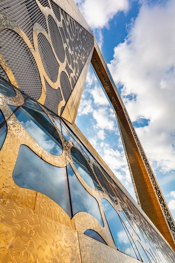 Dubai Frame Tourist Attraction in Dubai UAE Editorial Image - Image of ...