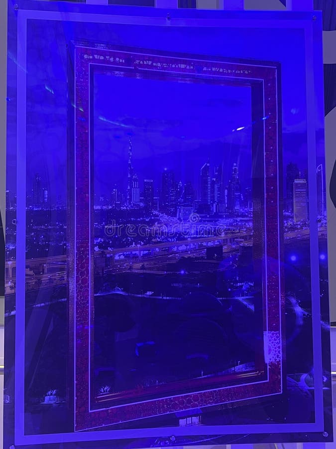 Dubai Frame in Dubai, UAE editorial stock image. Image of architecture ...