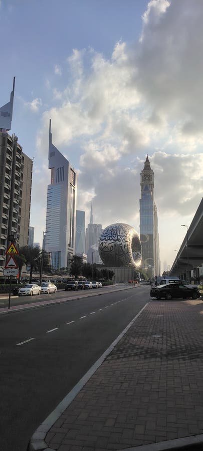 Dubai future museum editorial image. Image of museum - 351580740