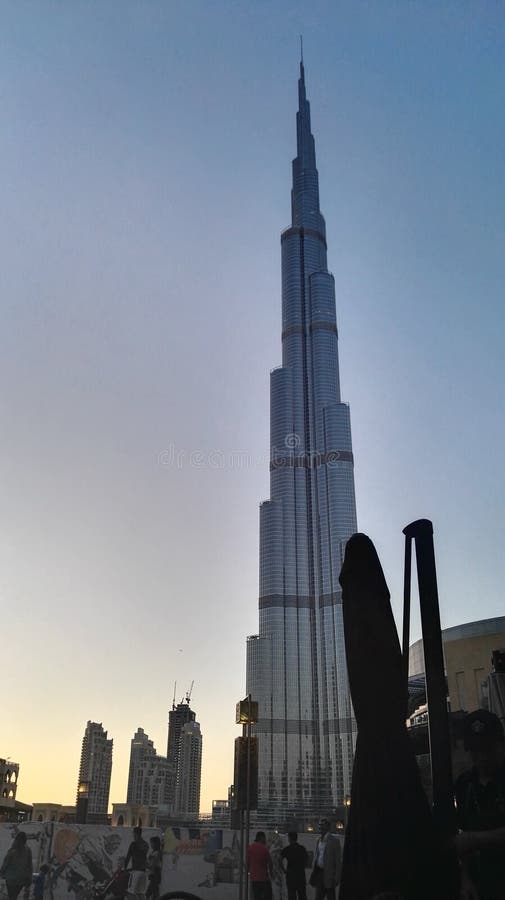 Dubai Hight building stock photo. Image of sunset, downtown - 128830964