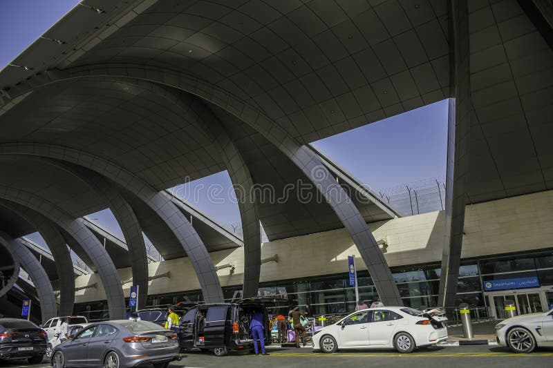 Dubai International Airport T3 Terminal Editorial Photo - Image of ...