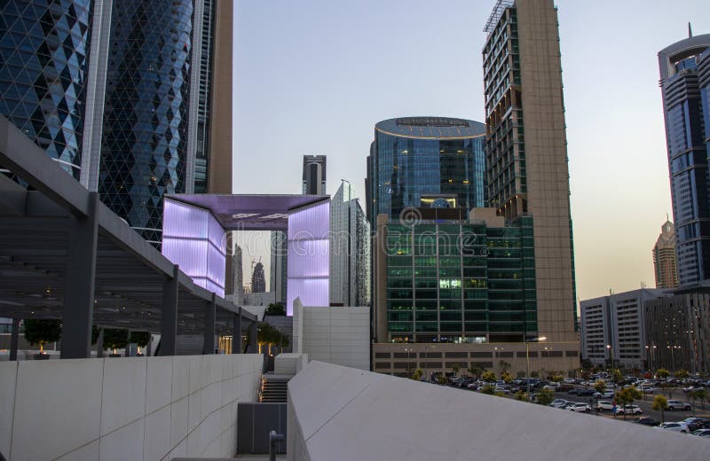 Dubai International Financial Center, UAE Editorial Image - Image of ...