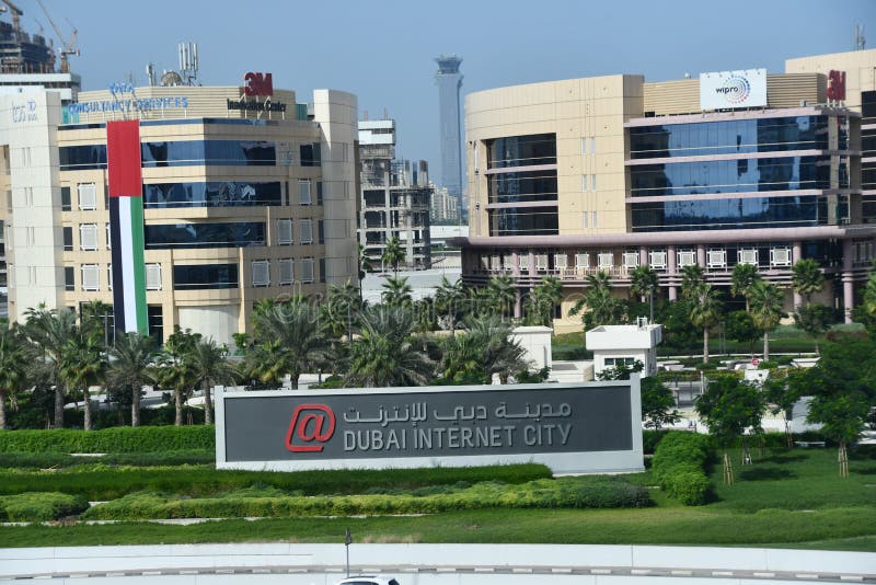 Dubai Internet City in Dubai, UAE Editorial Photo - Image of ...