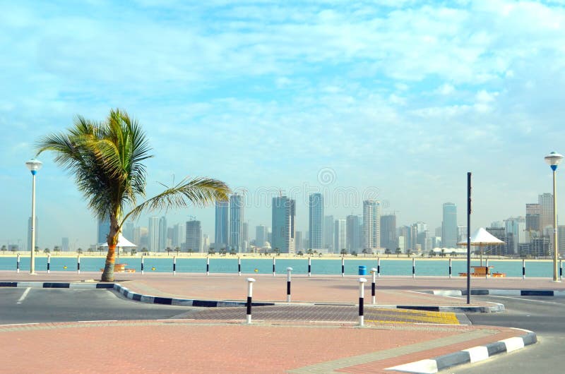 Dubai landscape stock photo. Image of property, landscape - 48040310