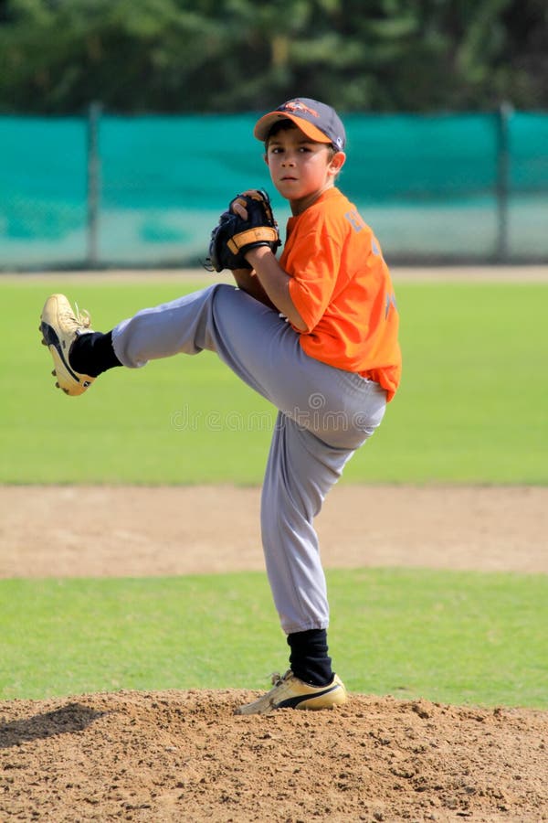 Dubai Little League Pitcher Editorial Stock Photo - Image of uniform ...