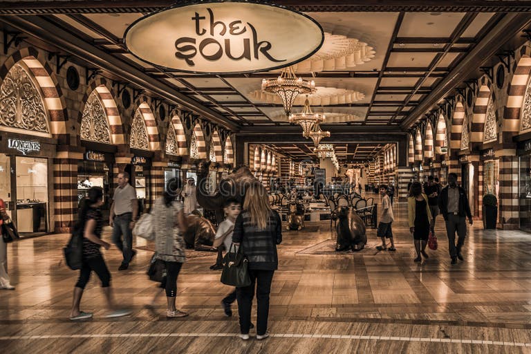 Dubai Mall Souk editorial photo. Image of dubai, emirates - 44917136