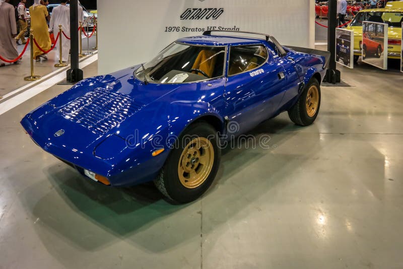 Dubai Motor Show, Rare Vintage Hyper Car Displayed Editorial ...